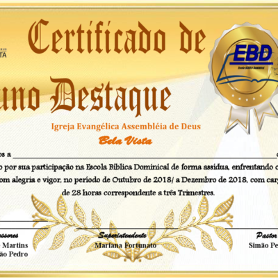 PORTAL EBD - ESCOLA SEM FRONTEIRAS